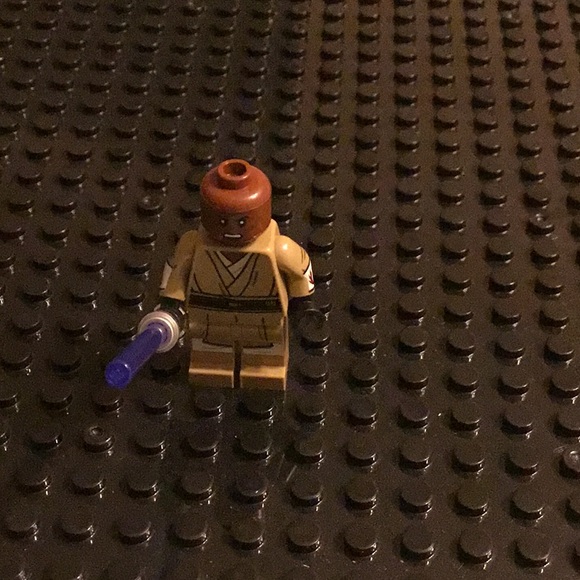 Lego | Toys | Nwot Lego Star Wars Minifigure With Blue Lightsaber Mace ...